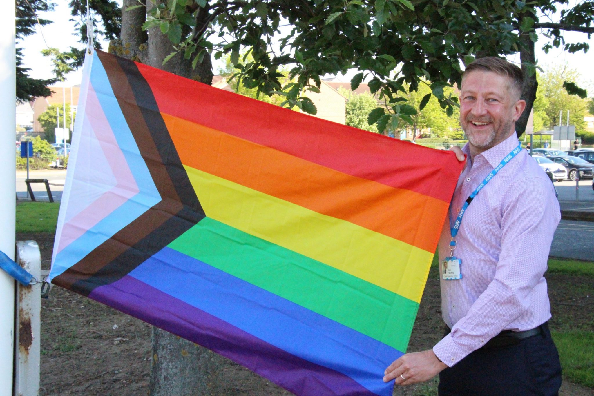 Flying the LGBTQ+ flag with Pride - North Tees and Hartlepool NHS ...