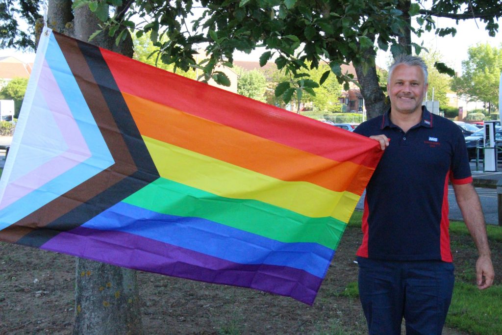 Flying the LGBTQ+ flag with Pride - North Tees and Hartlepool NHS ...