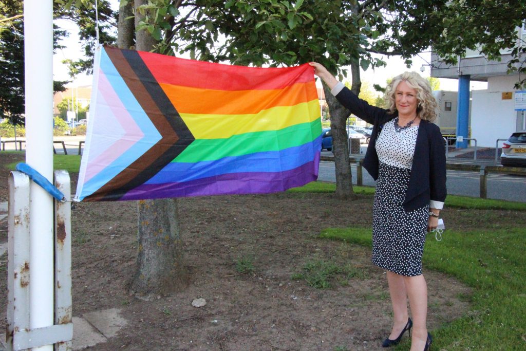 Flying the LGBTQ+ flag with Pride - North Tees and Hartlepool NHS ...
