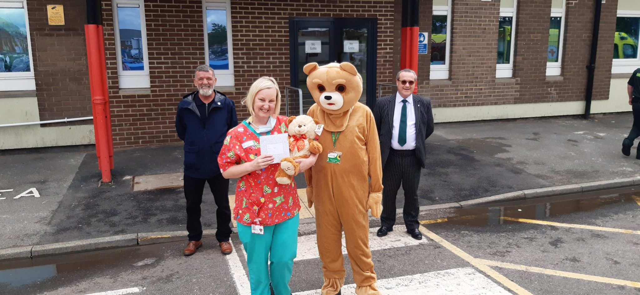 Charity show gratitude to emergency workers as part of annual teddy ...