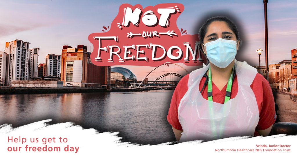 'Freedom Day' - Health workers urge all younger people to take up COVID ...