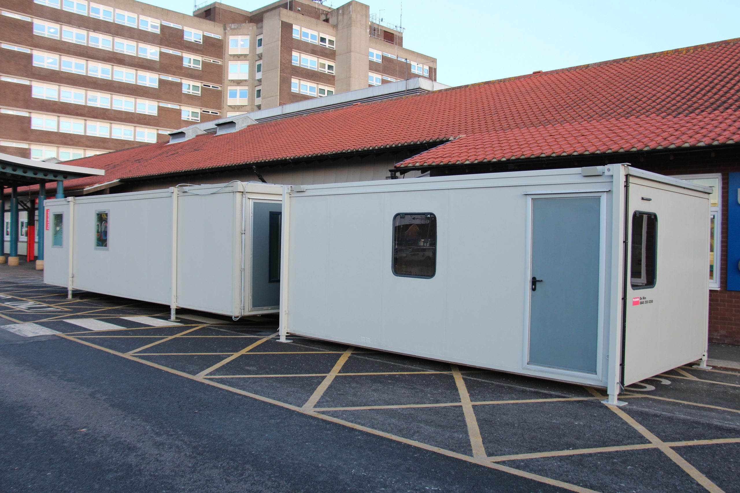 Coronavirus ‘pods’ being installed at North Tees and Hartlepool - North ...