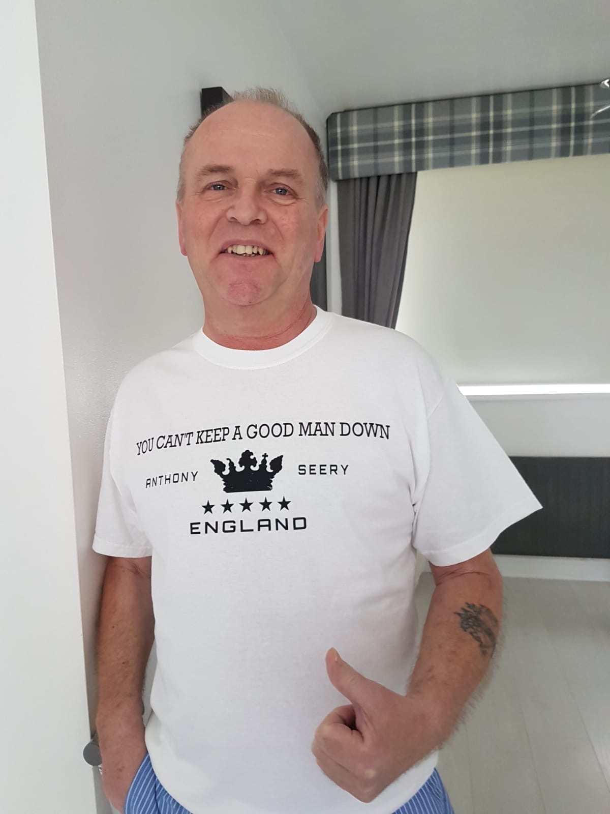 Billingham man Anthony Seery wins one nil against COVID-19 in extra ...