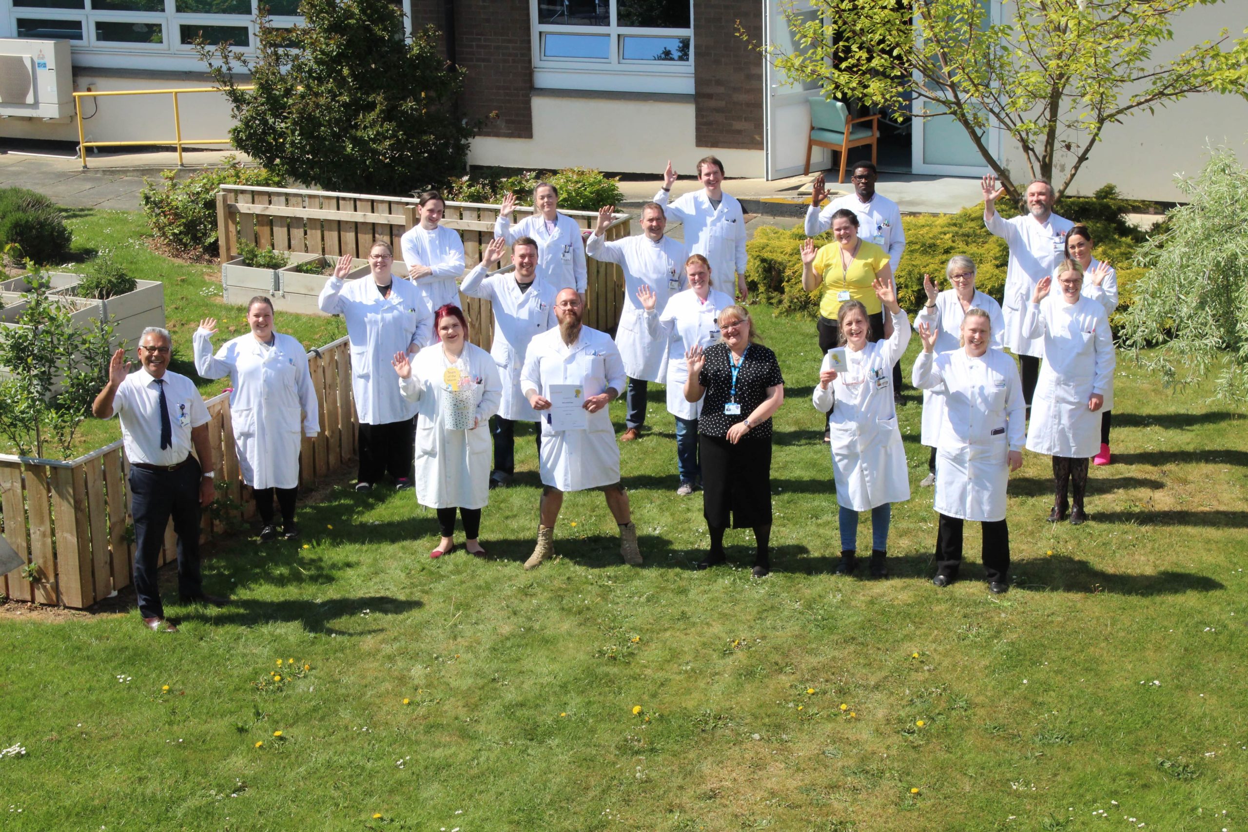 Microbiology team recognised for going above and beyond in challenging ...