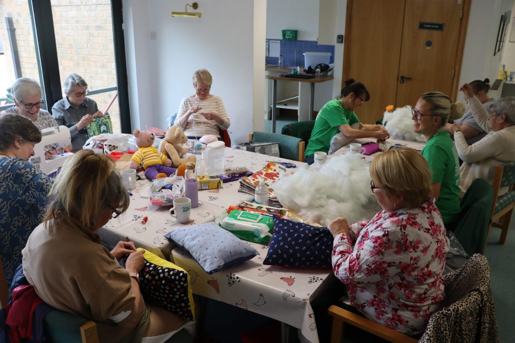 Craft and chat support group for people affected by cancer reunites ...
