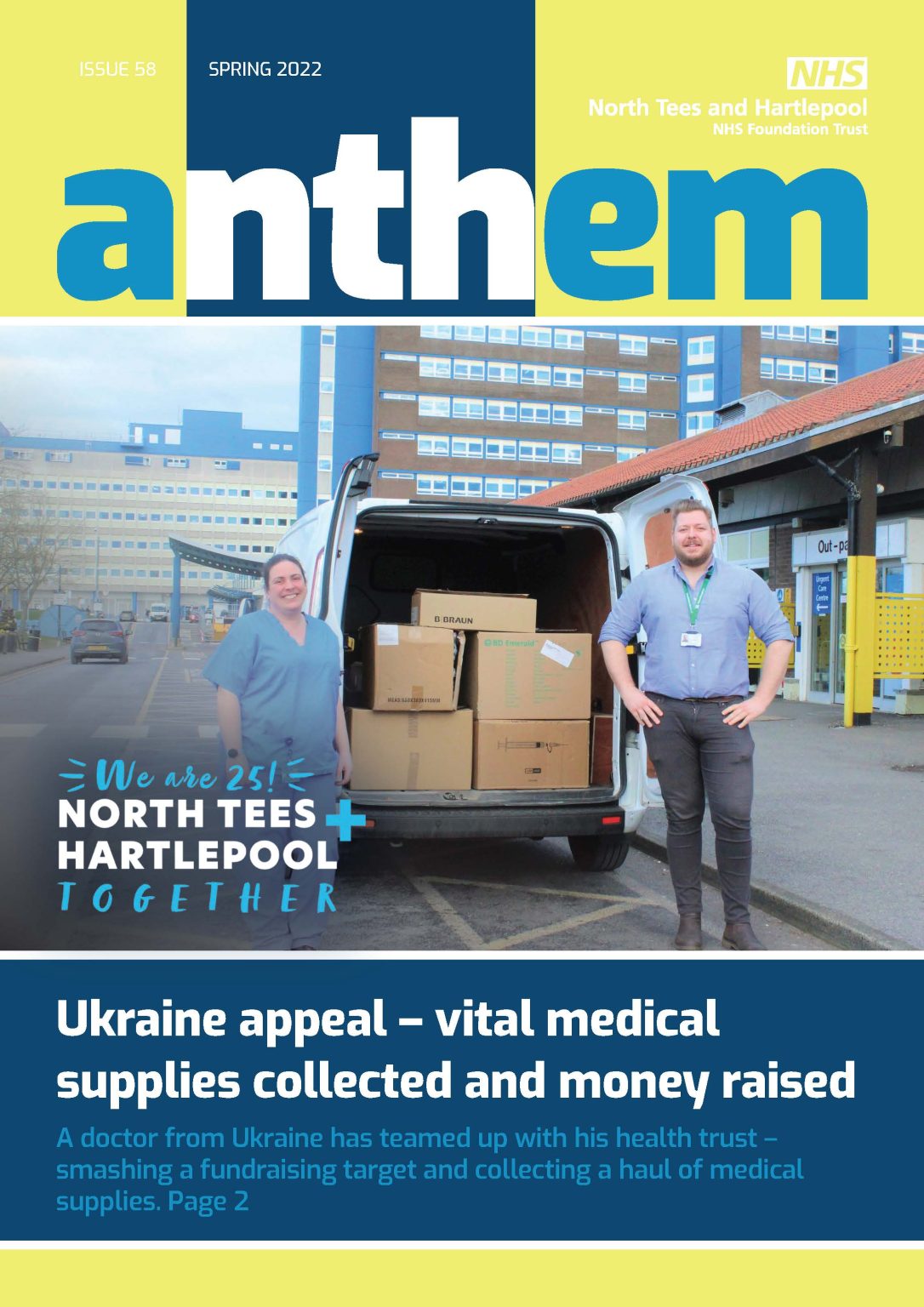 Anthem Magazine Spring 2022 - North Tees and Hartlepool NHS Foundation ...
