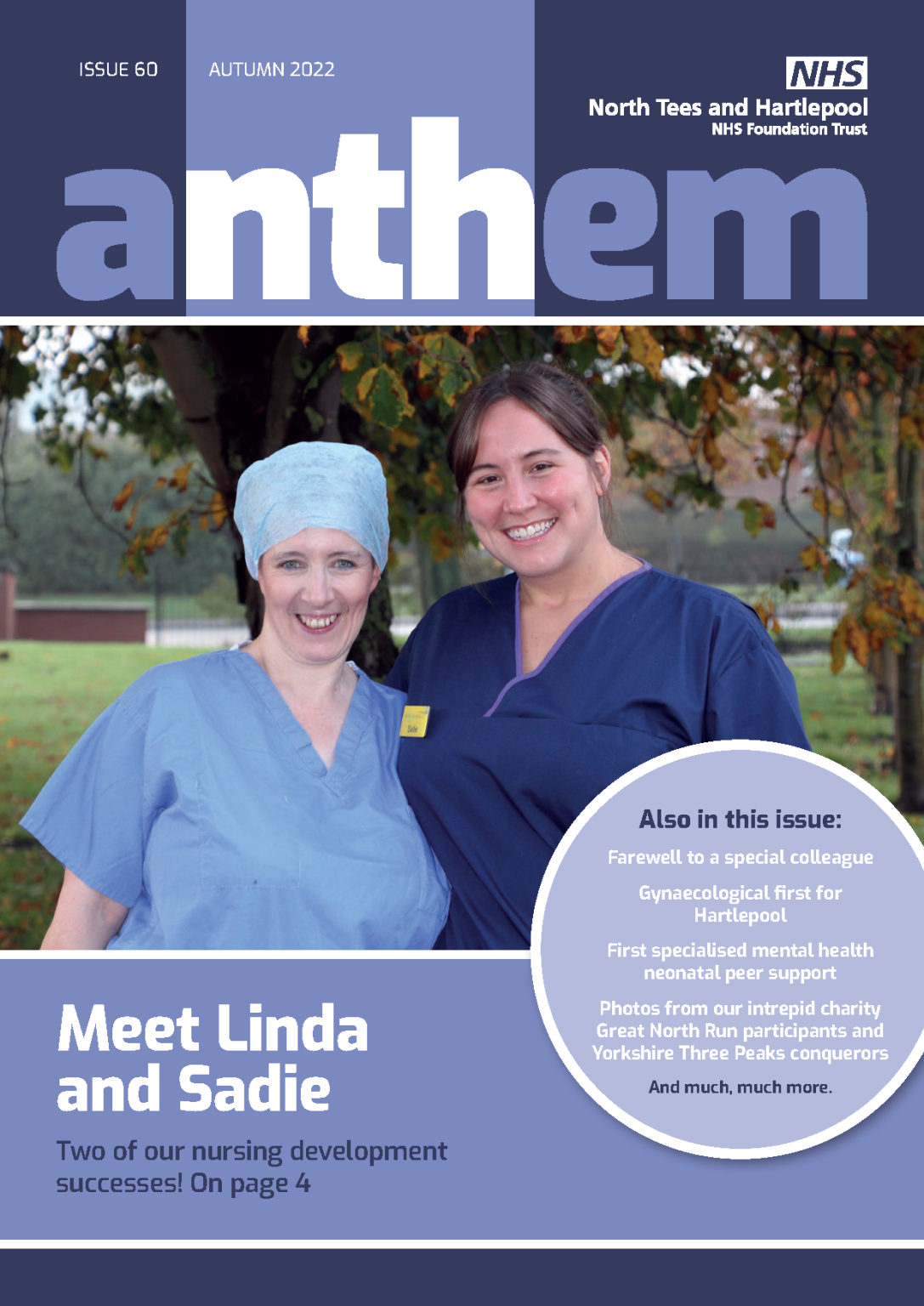 Anthem Magazine Autumn 2022 - North Tees and Hartlepool NHS Foundation ...