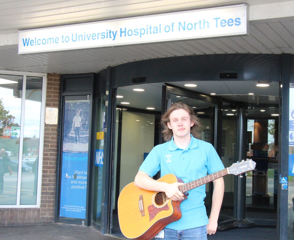 Singing volunteer strikes a chord with patients - North Tees and ...