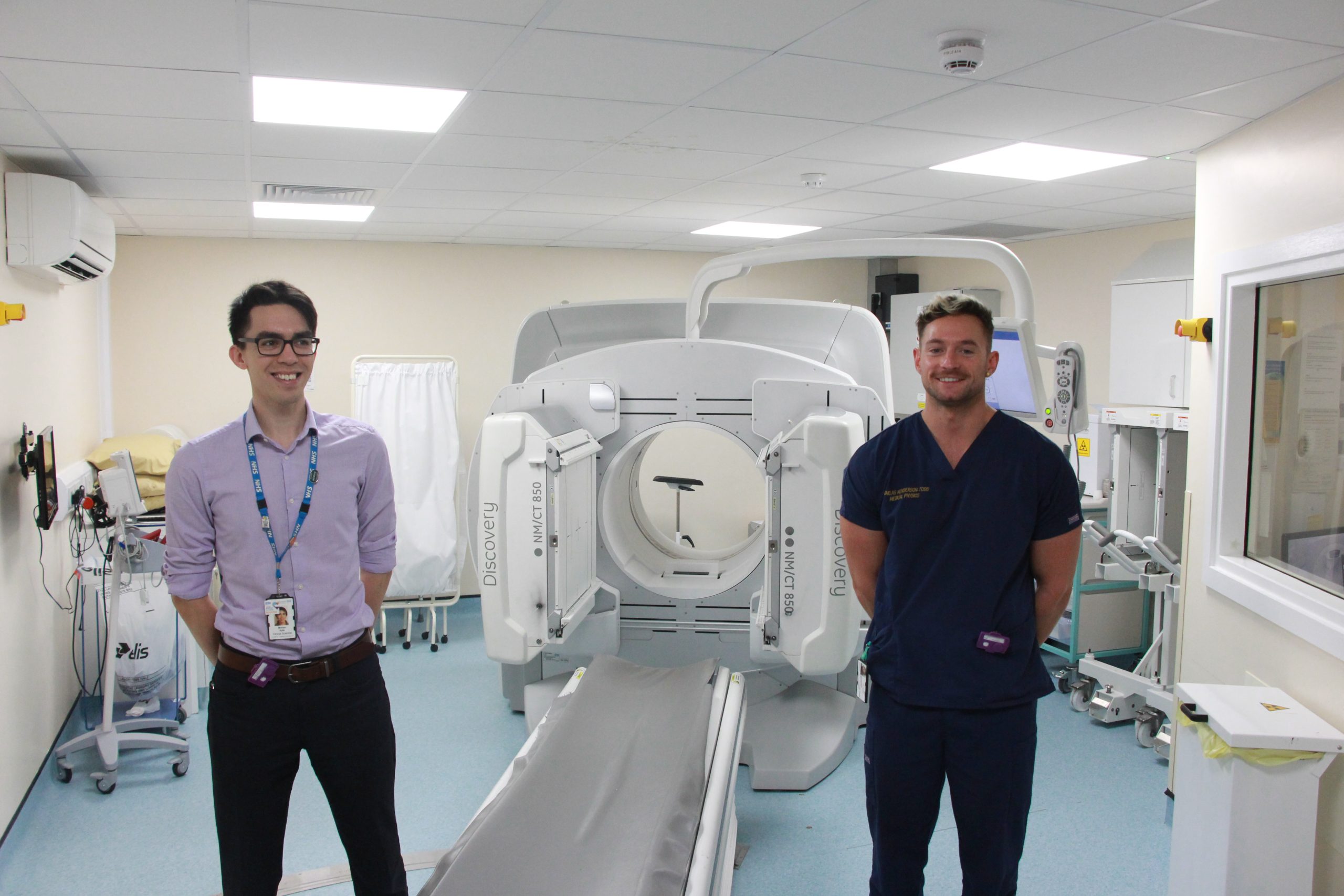Sky’s the limit: LED ceiling tiles donated to Hartlepool hospital scan ...