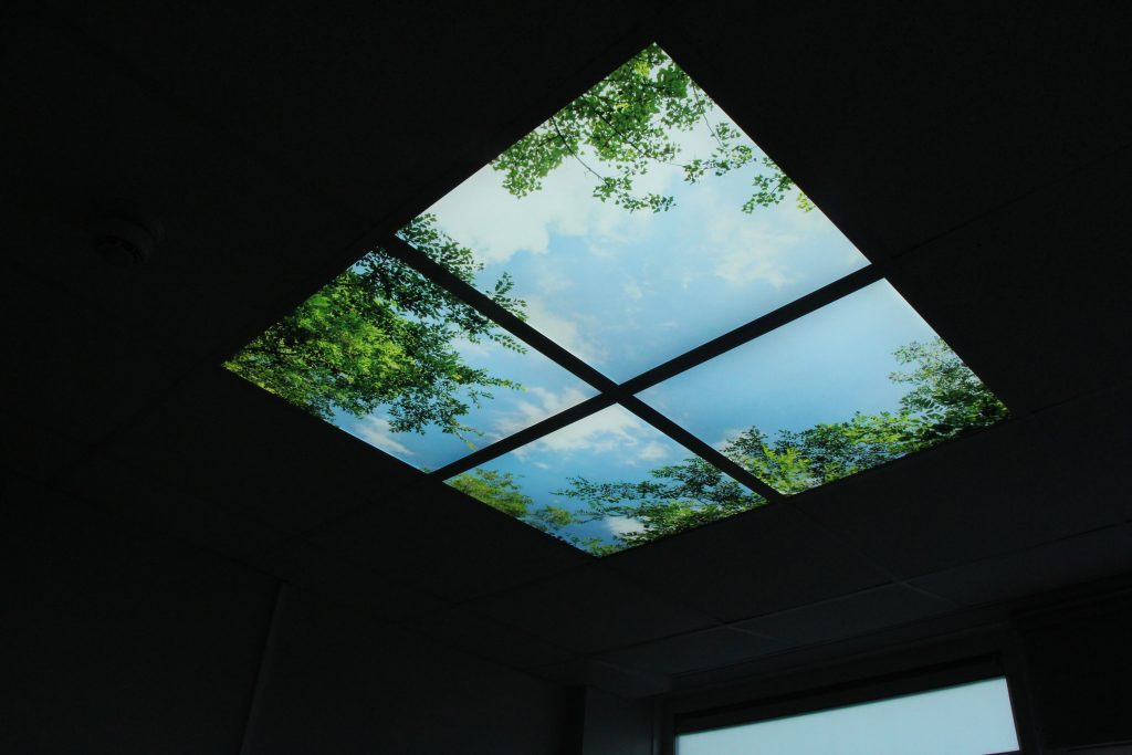 Sky’s the limit: LED ceiling tiles donated to Hartlepool hospital scan ...