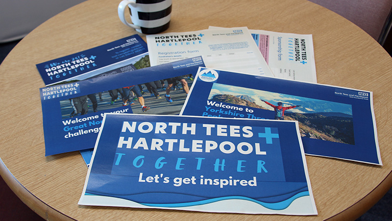 Charity registration form - North Tees and Hartlepool NHS Foundation Trust