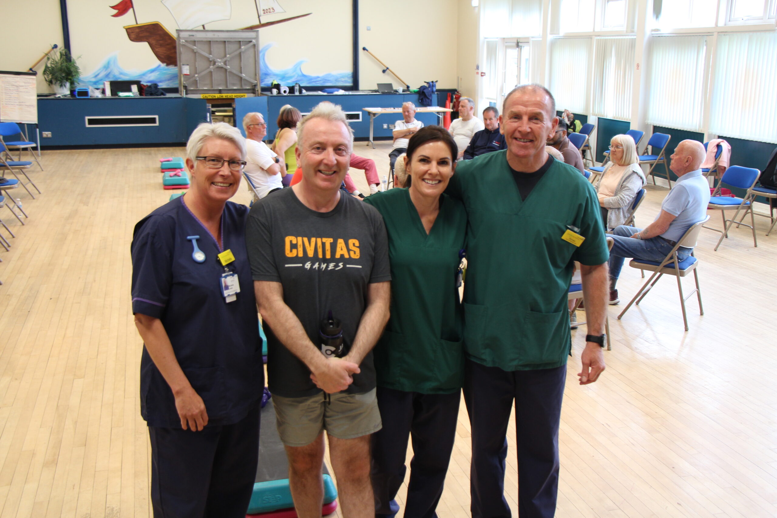 NHS community cardiac team and local gym team up after man's heart ...