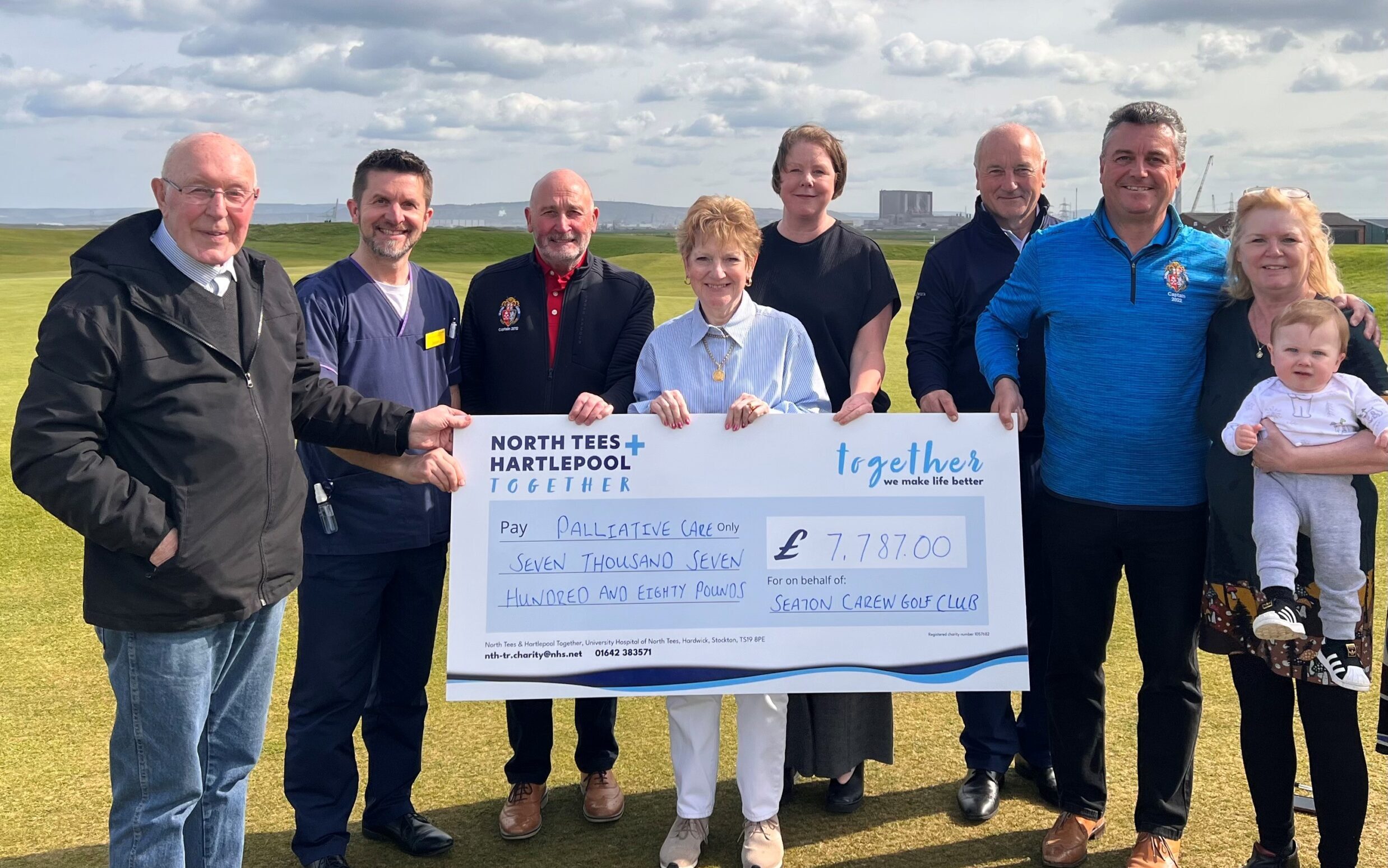 Charity golf day raises £7,700 for palliative care patients - North ...