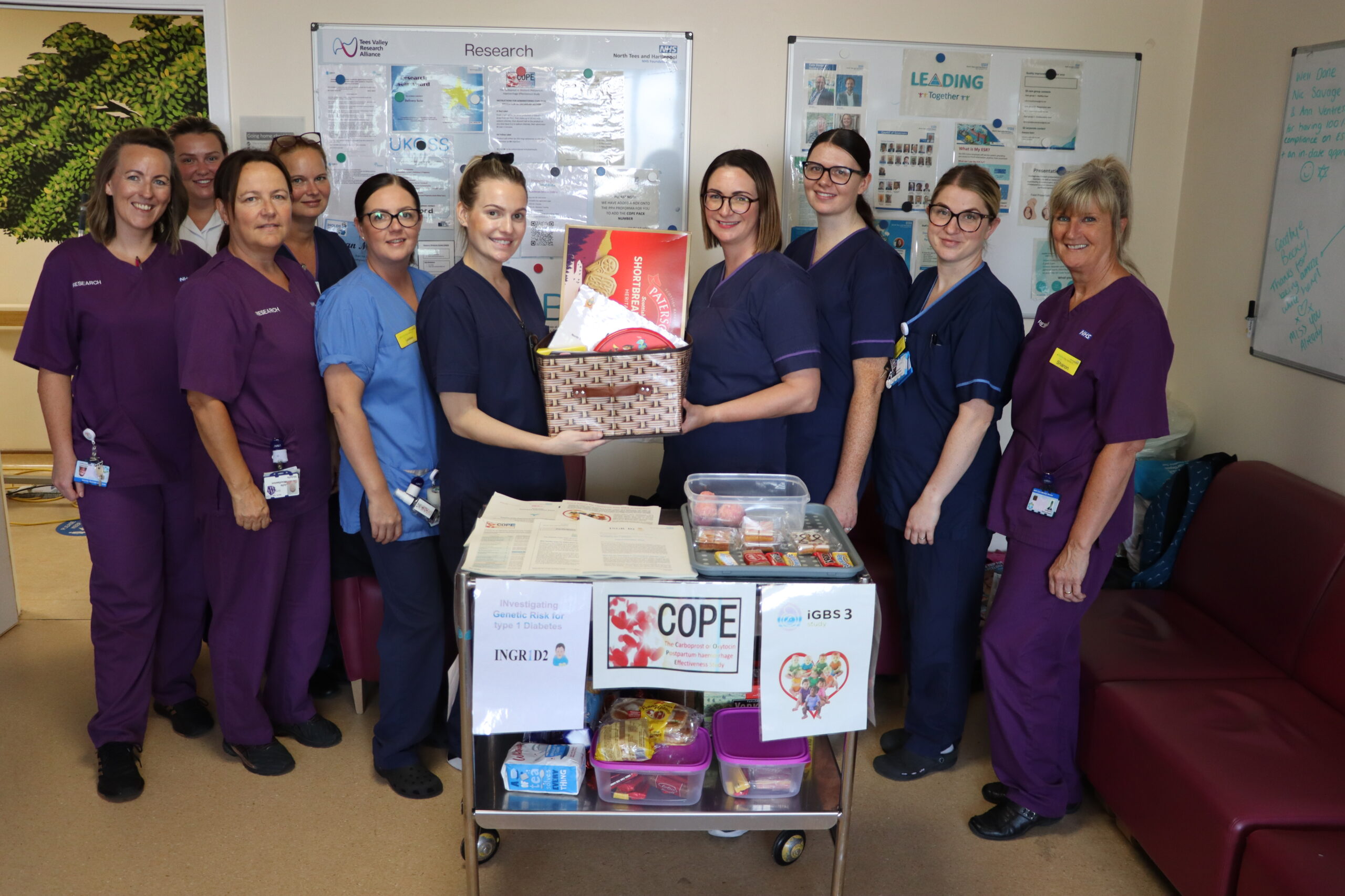 Maternity team praised for high performance in national research trials ...