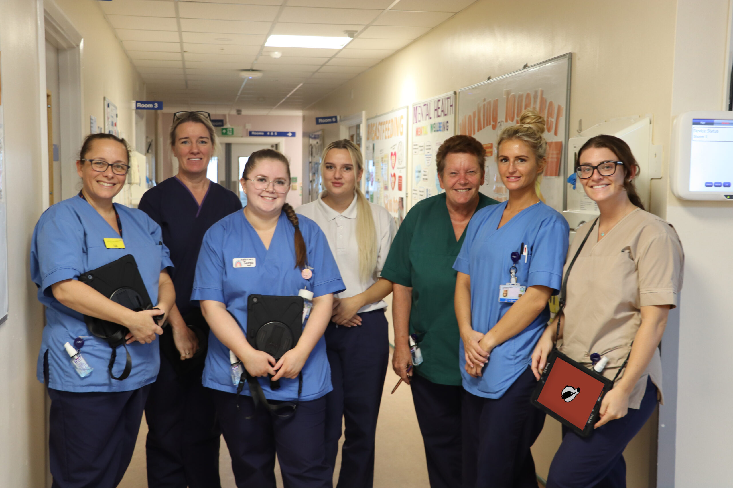 Positive feedback from maternity staff as the next phase of Badger ...