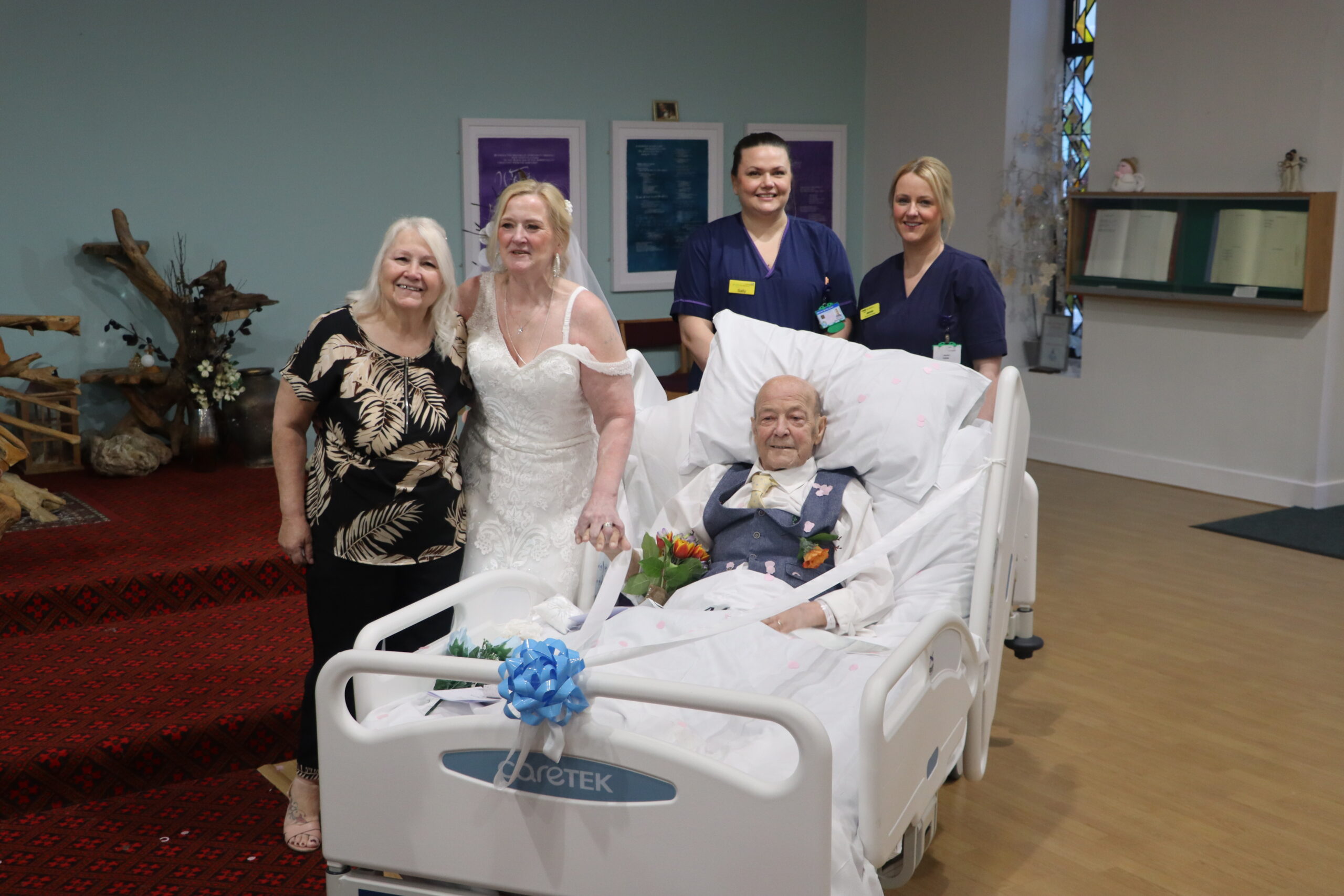 Dying man's wish to have hospital ceremony ahead of official marriage ...