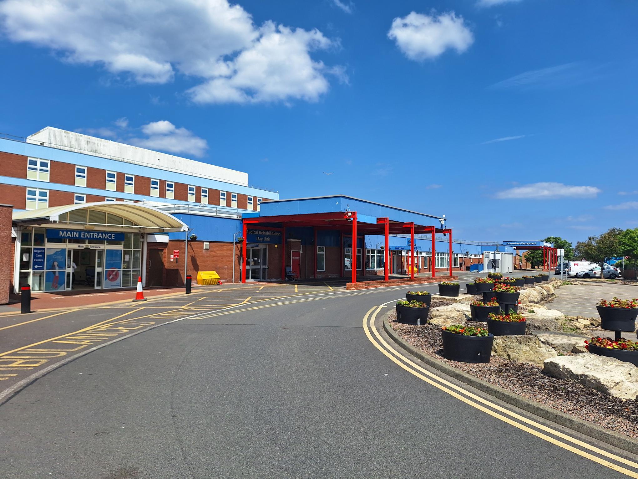 New vehicle access arrangements for University Hospital of Hartlepool ...