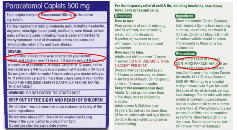 Paracetamol Safety for Adults - North Tees and Hartlepool NHS ...