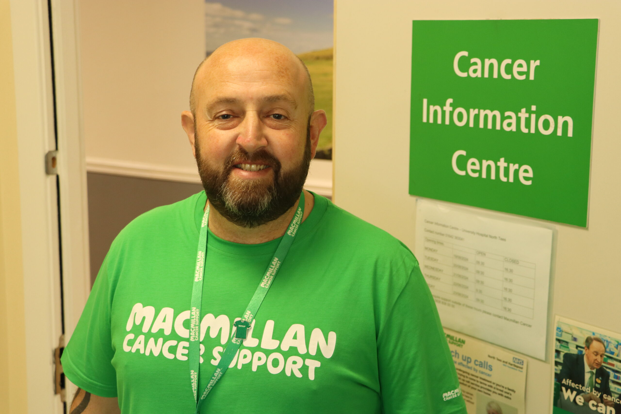 Cancer patient becomes one of support centre's first male volunteers as ...