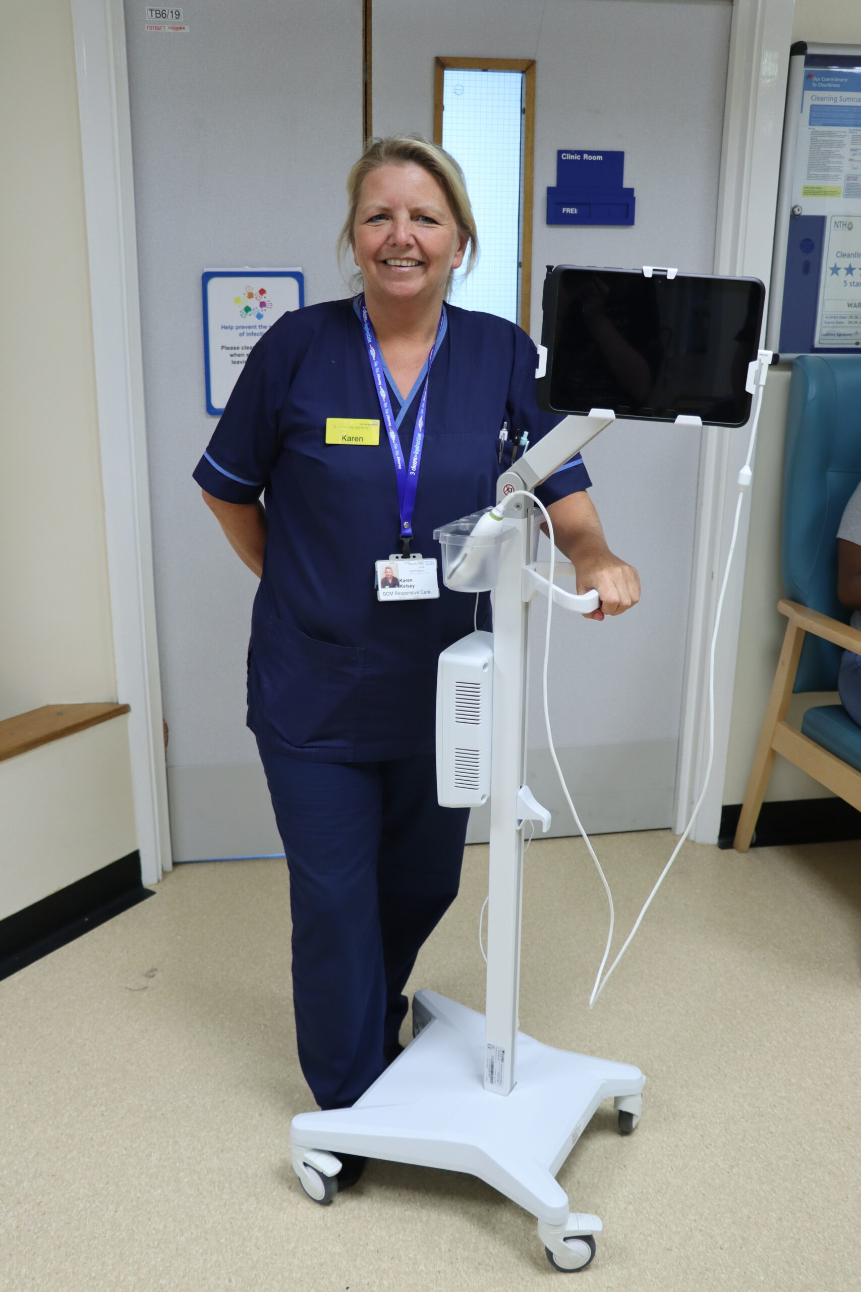 Intravenous innovation reduces ward time for patients - North Tees and ...