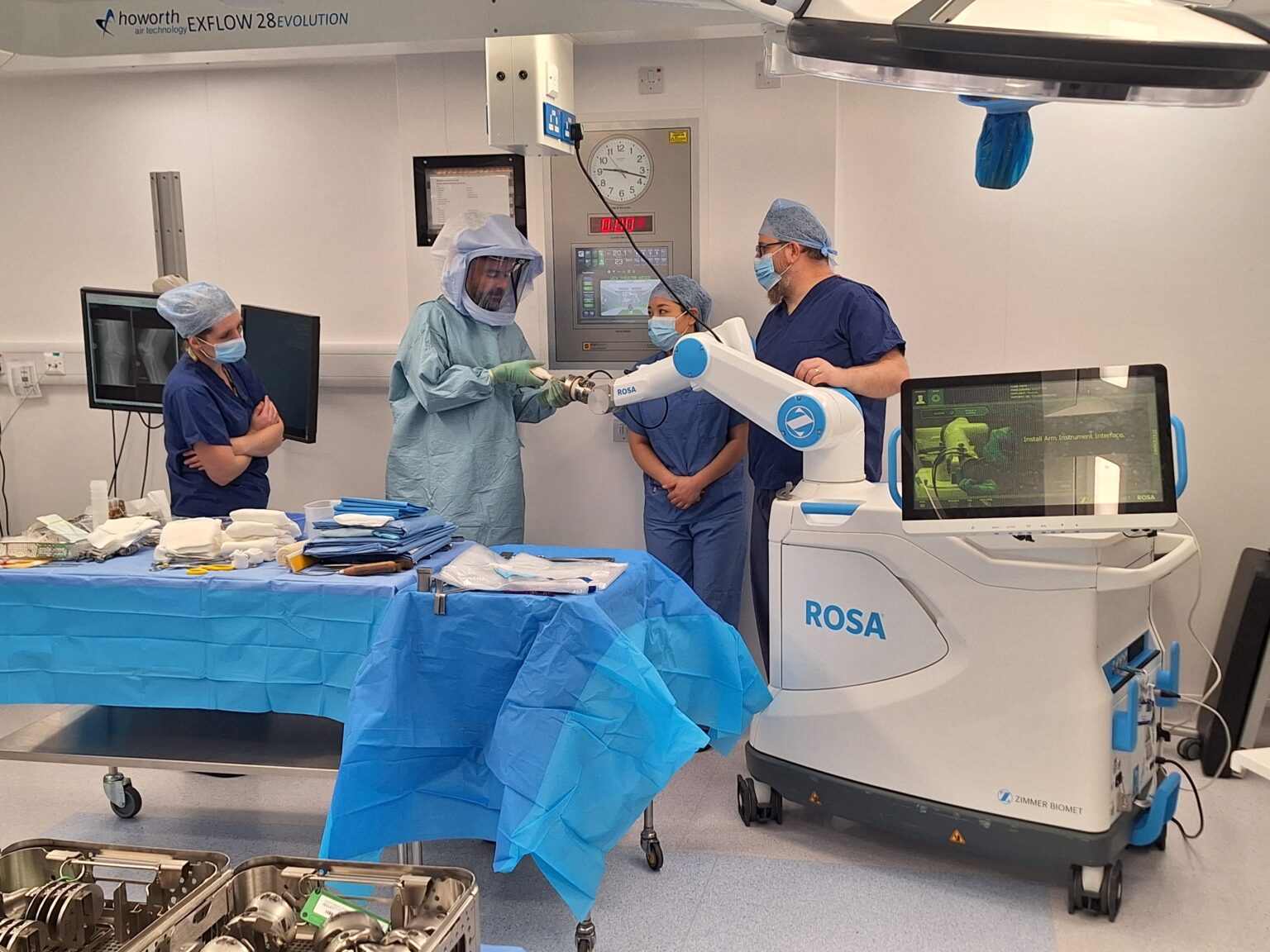 Hospital invests in first surgery robot technology - North Tees and ...