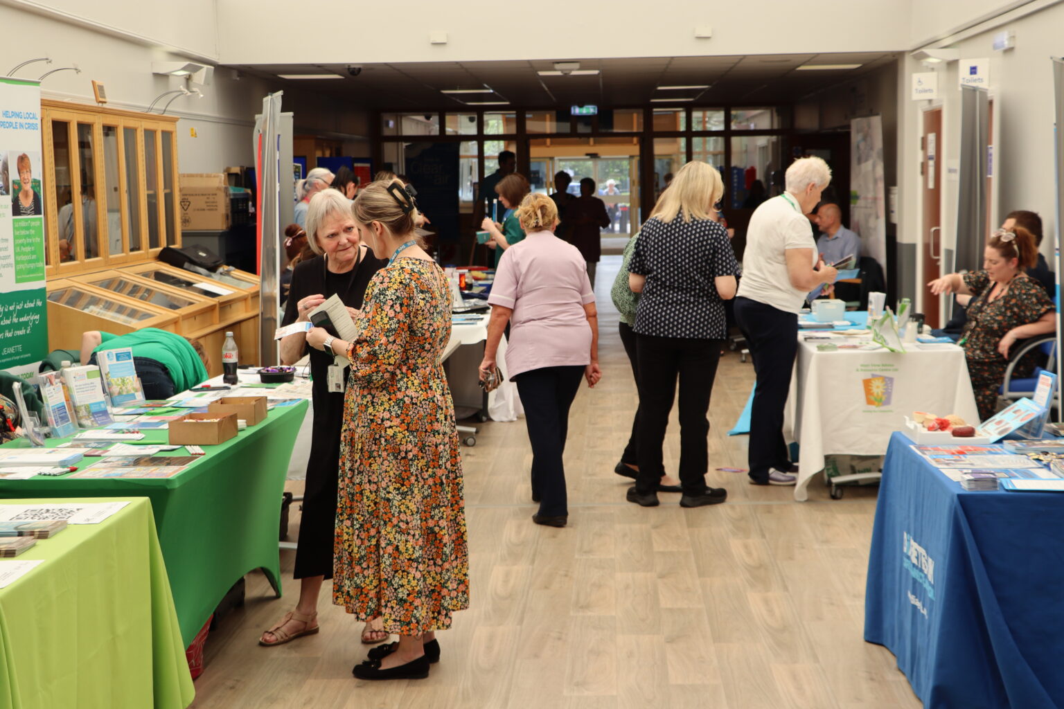 Health and Wellbeing Festival supports staff - North Tees and ...